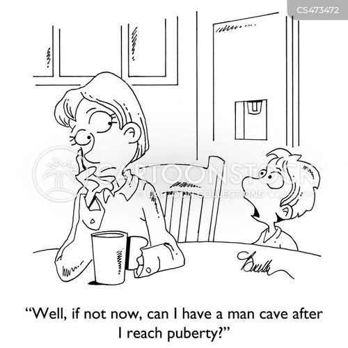 Puberty Onset Cartoons and Comics - funny pictures from CartoonStock