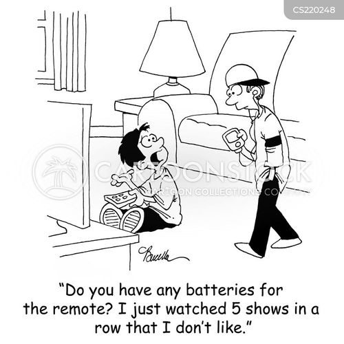 Channel Changing Cartoons and Comics - funny pictures from CartoonStock