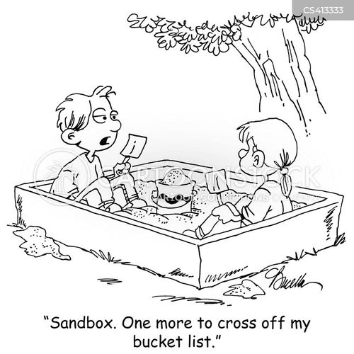 Sand-boxes Cartoons and Comics - funny pictures from CartoonStock