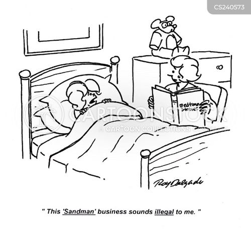 Sandman Cartoons and Comics - funny pictures from CartoonStock