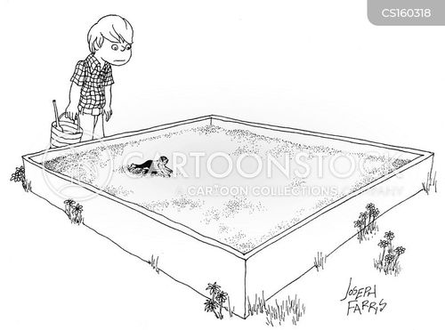 Sand Tray Cartoons and Comics - funny pictures from CartoonStock