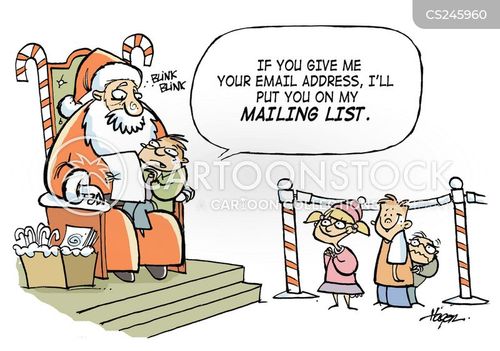 Santa Clause Cartoons and Comics - funny pictures from CartoonStock