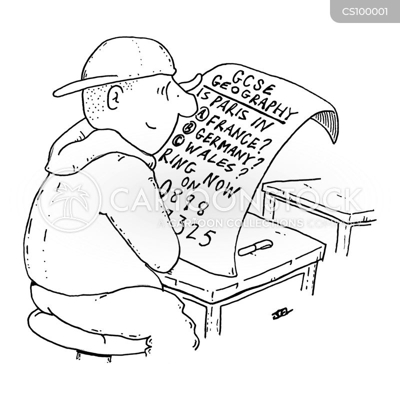 Gcse Cartoons and Comics - funny pictures from CartoonStock