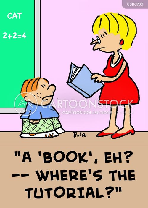 Tutorial Cartoons and Comics - funny pictures from CartoonStock