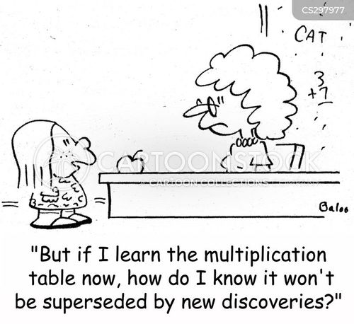 Multiplication Tables Cartoons and Comics - funny pictures from ...