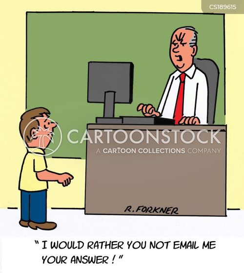 Assessment Literacy Cartoons and Comics - funny pictures from CartoonStock