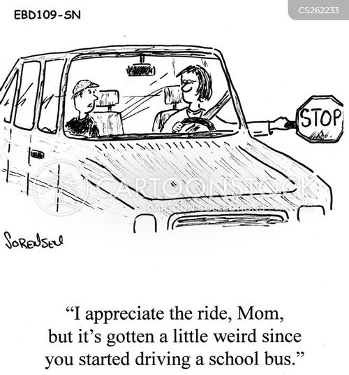 School Bus Driver Cartoons and Comics - funny pictures from CartoonStock