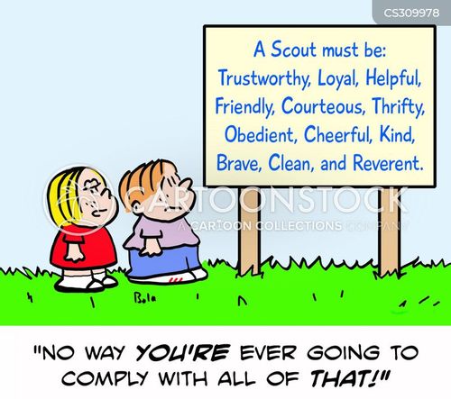 Cartoon Common Courtesy