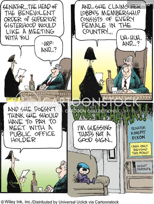 Pressure Group Cartoons and Comics - funny pictures from CartoonStock