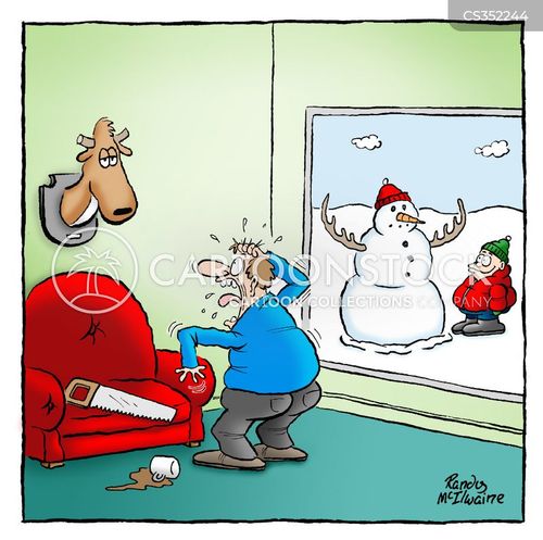 Snowman's Trip Cartoons and Comics - funny pictures from CartoonStock