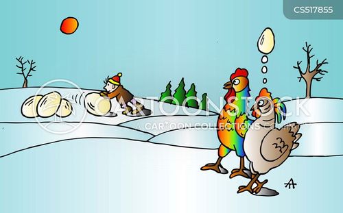 Snowpeople Cartoons and Comics - funny pictures from CartoonStock