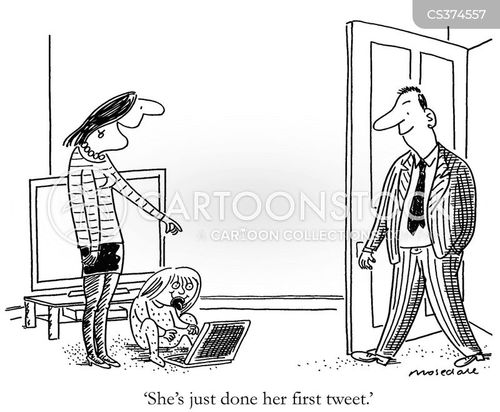 Laptop Overuse Cartoons and Comics - funny pictures from CartoonStock