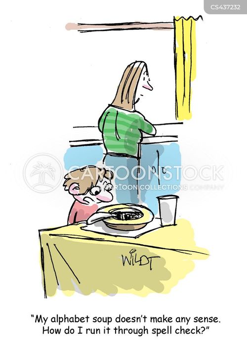 Spelling And Grammar Cartoons and Comics - funny pictures from CartoonStock