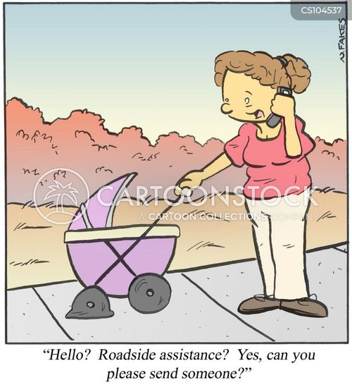 Roadside Assistance Cartoons and Comics - funny pictures from CartoonStock