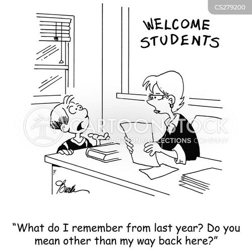 Remembering Facts Cartoons and Comics - funny pictures from CartoonStock