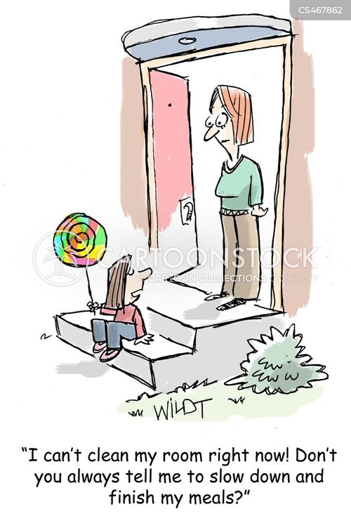 Sweets Cartoons and Comics - funny pictures from CartoonStock