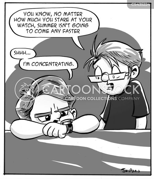 Concentrating Cartoons and Comics - funny pictures from CartoonStock