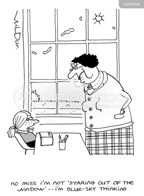 Blue Sky Thinking Cartoons and Comics - funny pictures from CartoonStock