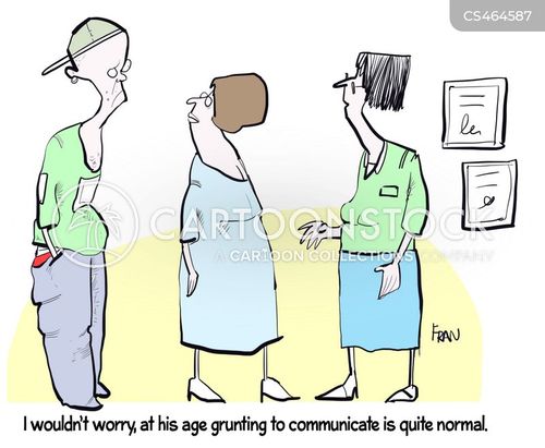 Grunting Cartoons and Comics - funny pictures from CartoonStock