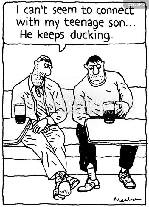 Ducking Cartoons and Comics - funny pictures from CartoonStock