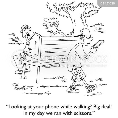 Run With Scissors Cartoons and Comics - funny pictures from CartoonStock