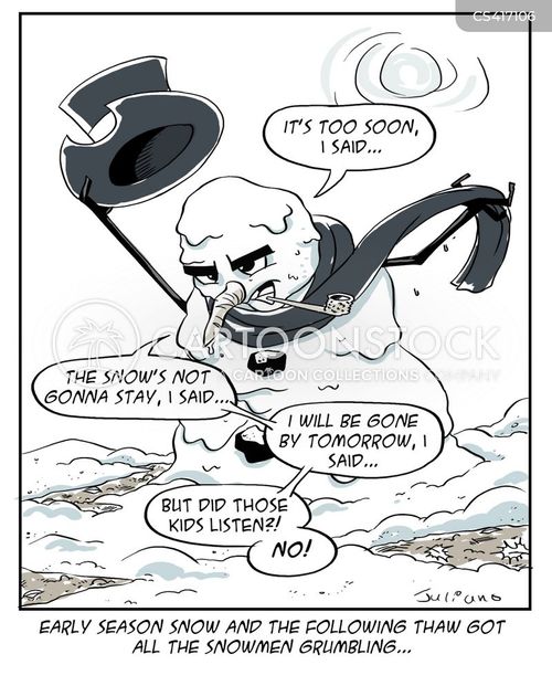 Thaw Cartoons and Comics - funny pictures from CartoonStock