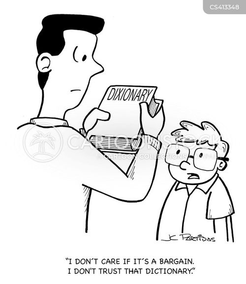 Vocabulary Lesson Cartoons and Comics - funny pictures from CartoonStock