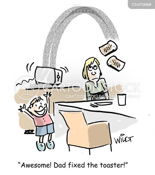 Appliance Repairs Cartoons and Comics - funny pictures from CartoonStock