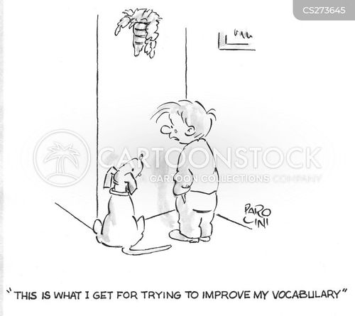 Vocabulary Cartoons and Comics - funny pictures from CartoonStock