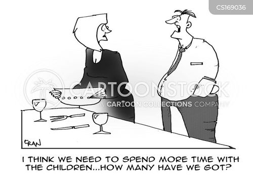 Large Family Cartoons and Comics - funny pictures from CartoonStock