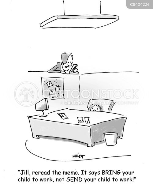 Bring Your Kids To Work Cartoons and Comics - funny pictures from ...