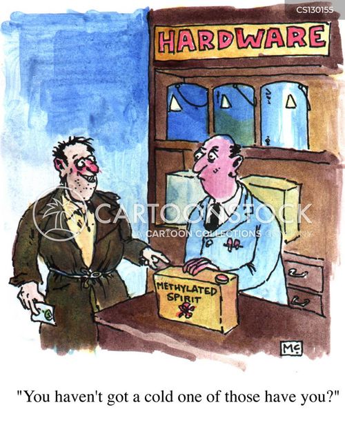 Methylated Spirit Cartoons and Comics - funny pictures from CartoonStock