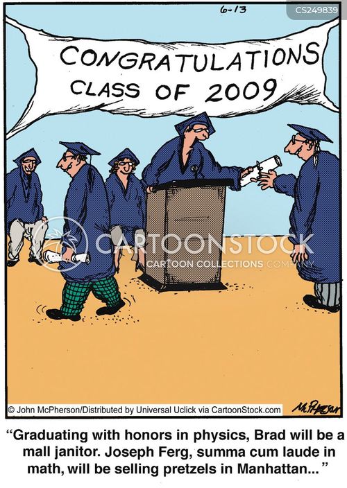 Graduation Day Cartoons and Comics - funny pictures from CartoonStock