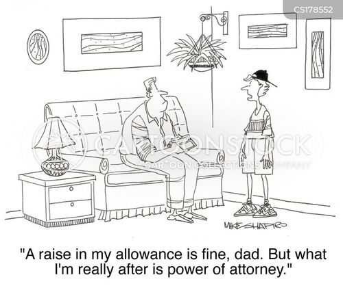 Power Of Attorney Cartoons and Comics - funny pictures from CartoonStock