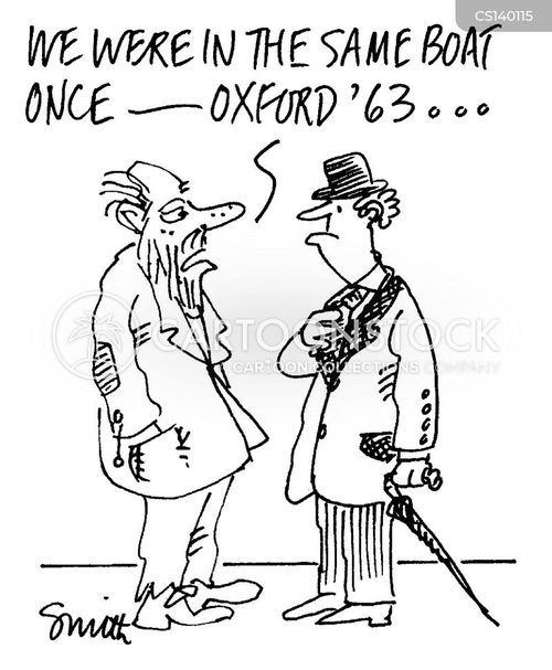 Oxbridge Cartoons and Comics - funny pictures from CartoonStock