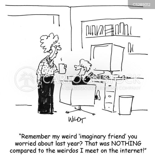 Internet Predators Cartoons and Comics - funny pictures from CartoonStock