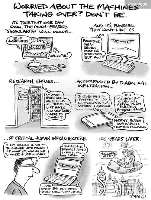 Machine Nostalgia Cartoons and Comics - funny pictures from CartoonStock