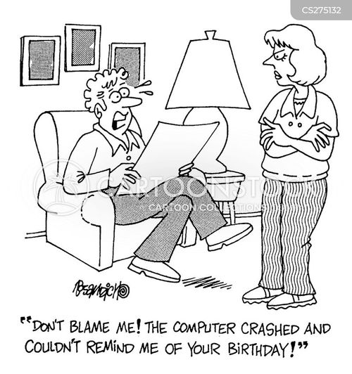 Birthday Reminder Cartoons and Comics - funny pictures from CartoonStock