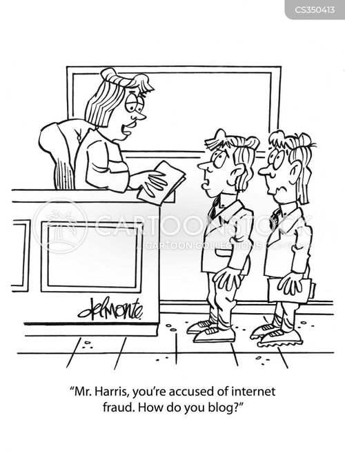 Internet Fraud Cartoons and Comics - funny pictures from CartoonStock