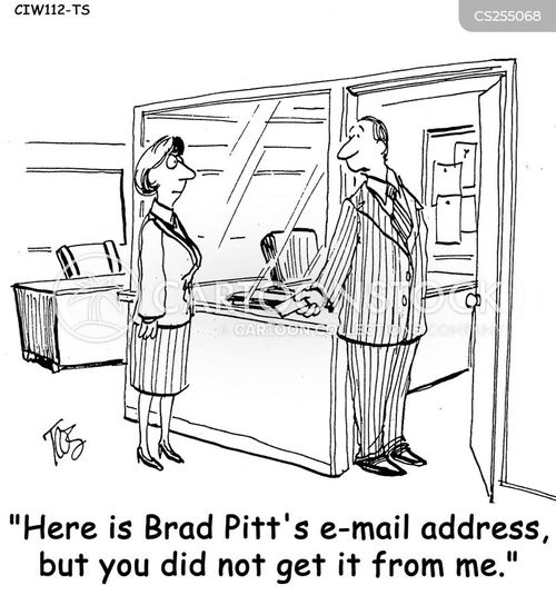E-mail Address Cartoons and Comics - funny pictures from CartoonStock