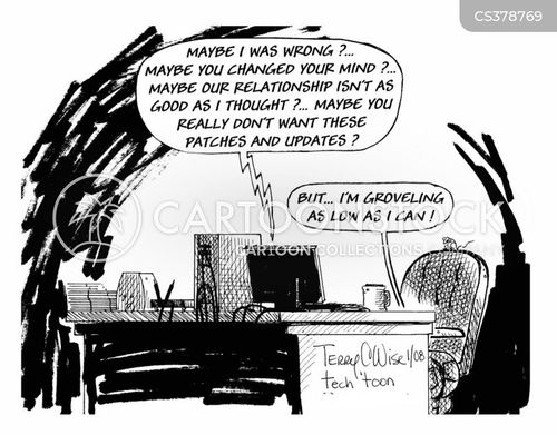 Grovelling Cartoons and Comics - funny pictures from CartoonStock