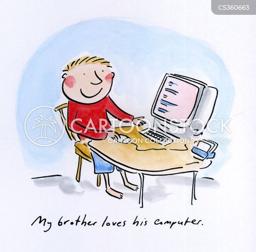 Brotherly Love Cartoons and Comics - funny pictures from CartoonStock