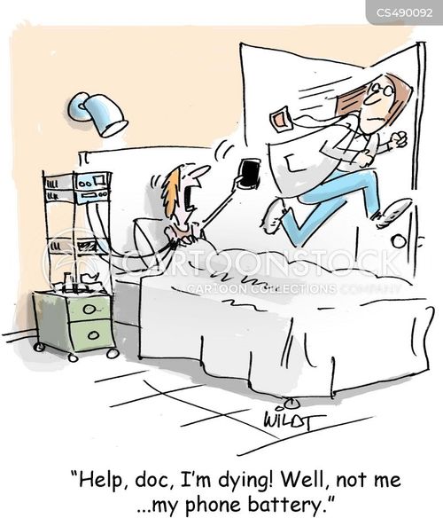 Phone Battery Cartoons and Comics - funny pictures from CartoonStock