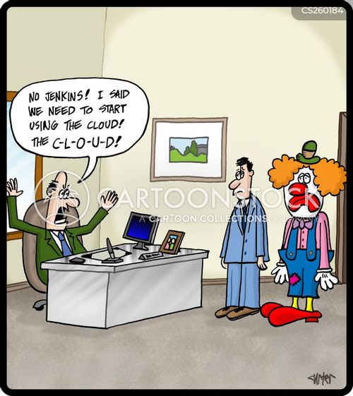 The Cloud Cartoons and Comics - funny pictures from CartoonStock