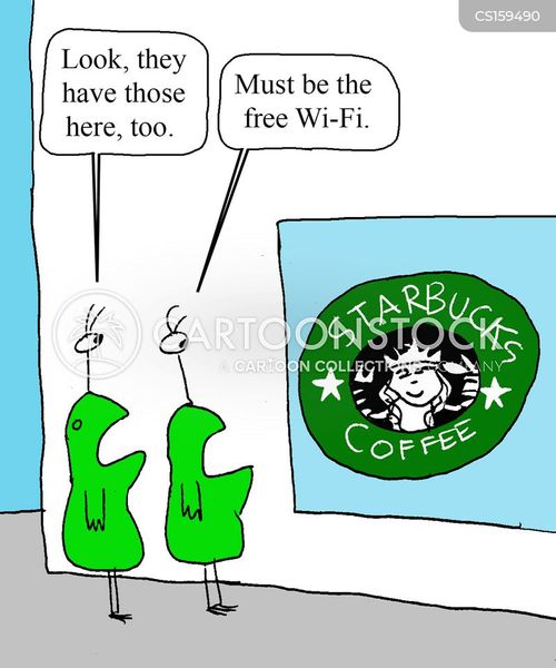 Free Wifi Cartoons and Comics - funny pictures from CartoonStock