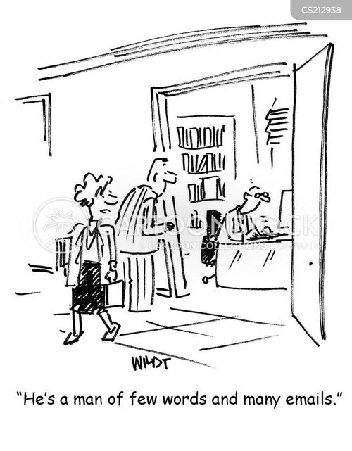 Man Of Few Words Cartoons and Comics - funny pictures from CartoonStock