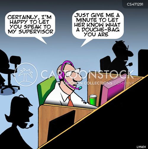 Complaint Management Cartoons and Comics - funny pictures from CartoonStock