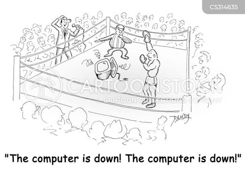 Firewall Software Cartoons and Comics - funny pictures from CartoonStock