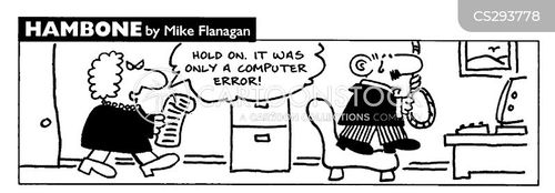Computer Error Cartoons and Comics - funny pictures from CartoonStock