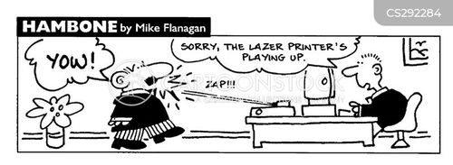 Laser Printer Cartoons and Comics - funny pictures from CartoonStock